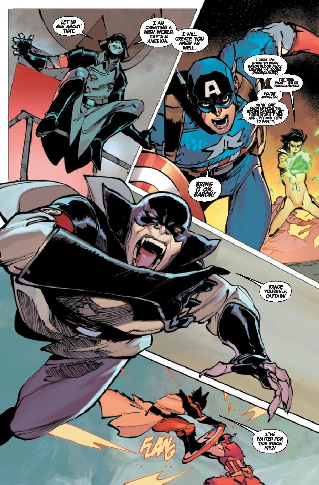 Captain America Vs Vampire Bloody R Rated Marvel Event Introduces The