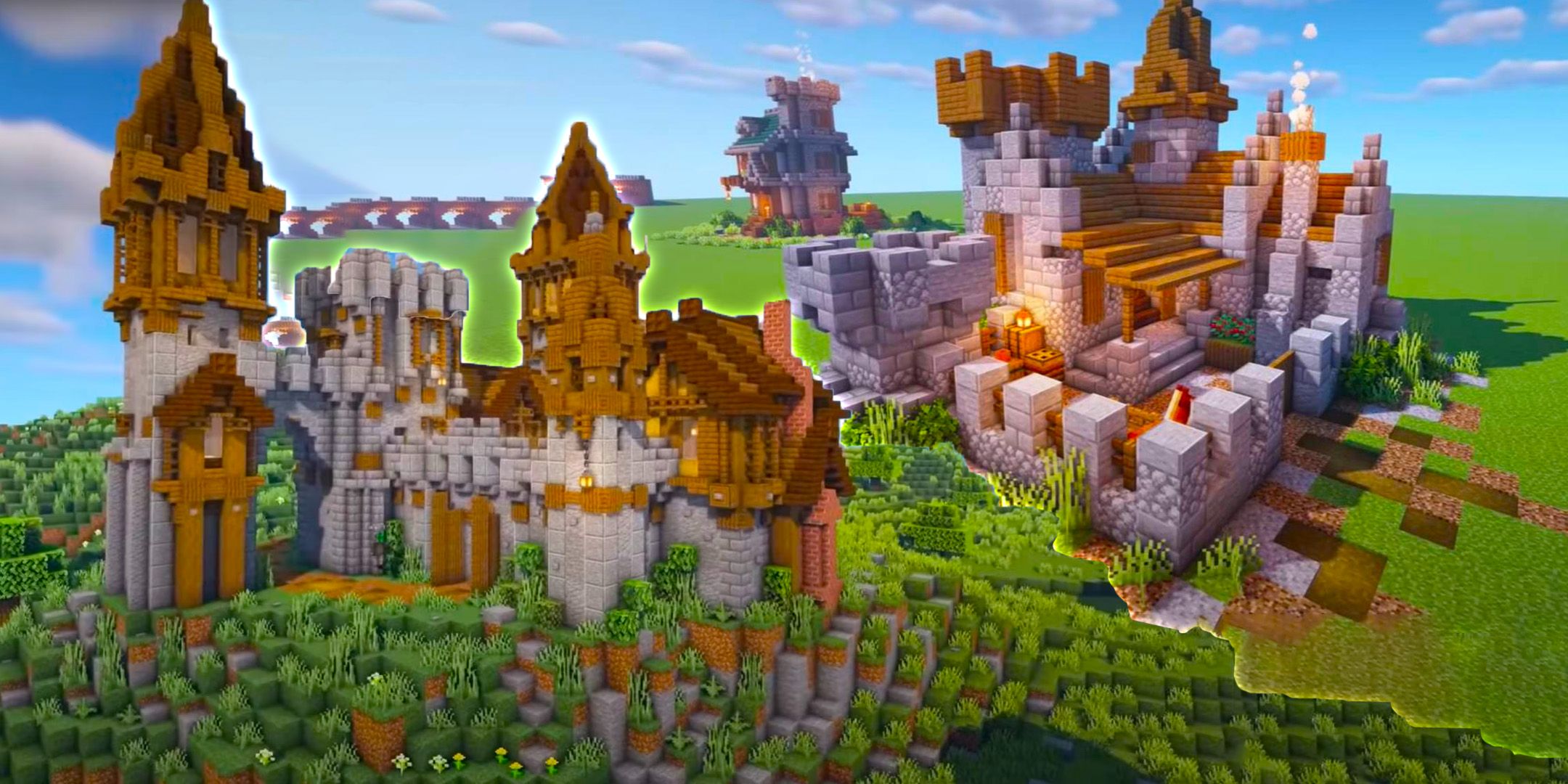 Medieval Castle Minecraft Project Small Medieval Castle Minecraft
