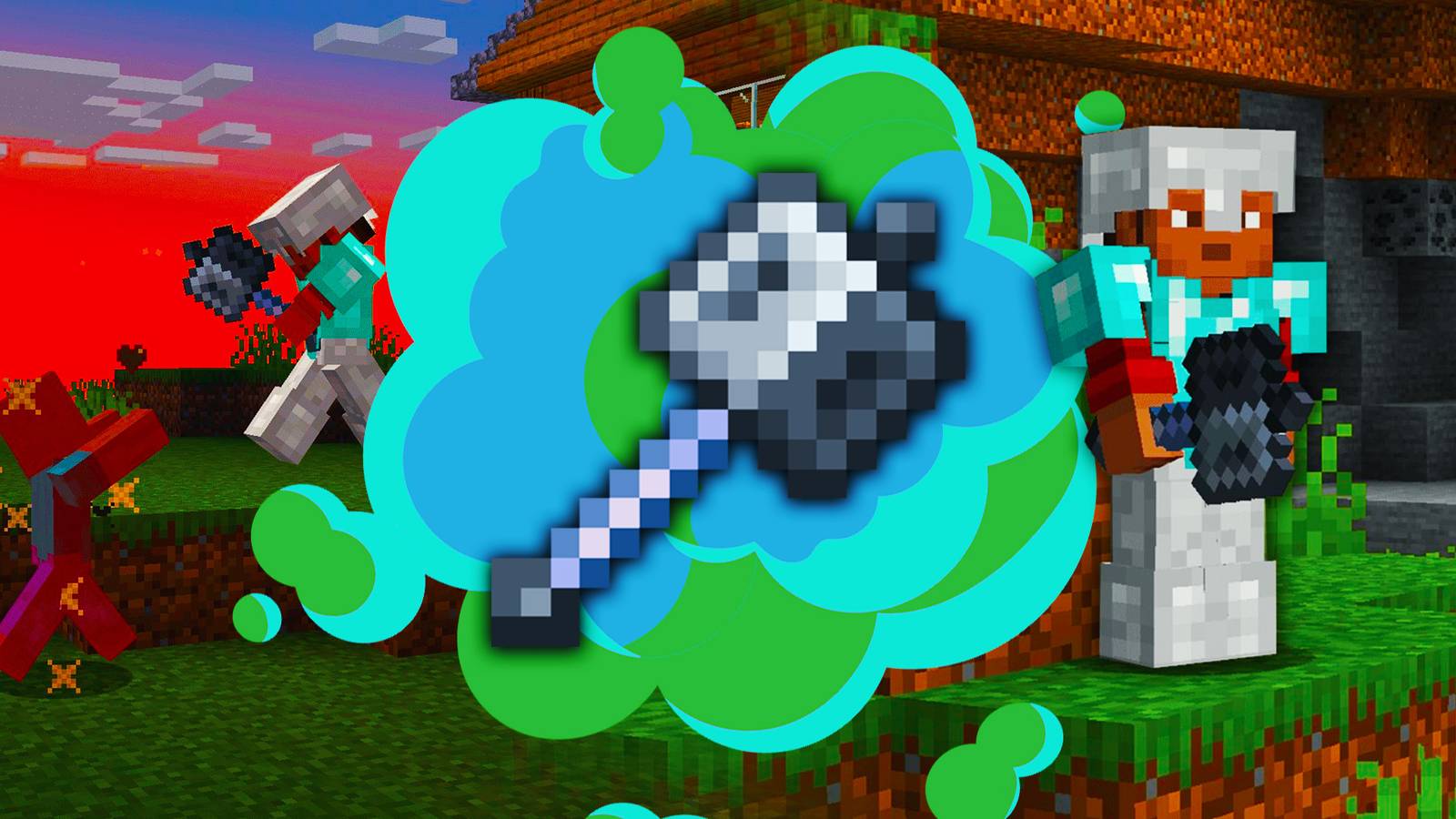 Minecraft: Mace Crafting Recipe (& Stats)