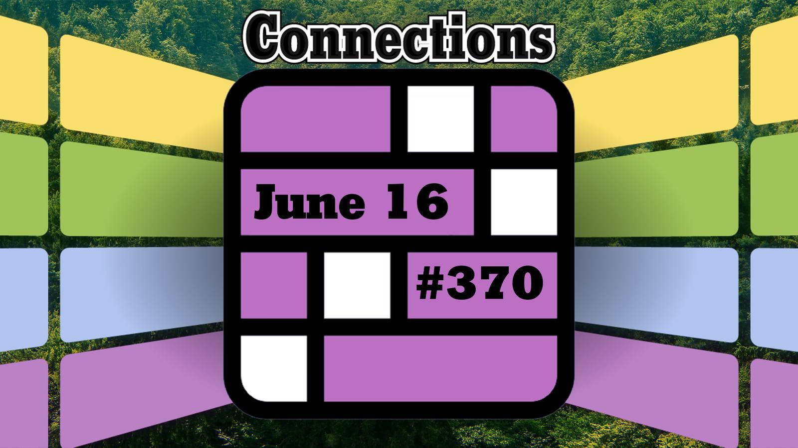 Today's Connections Hints & Answers For June 16, 2024 (Puzzle #370)