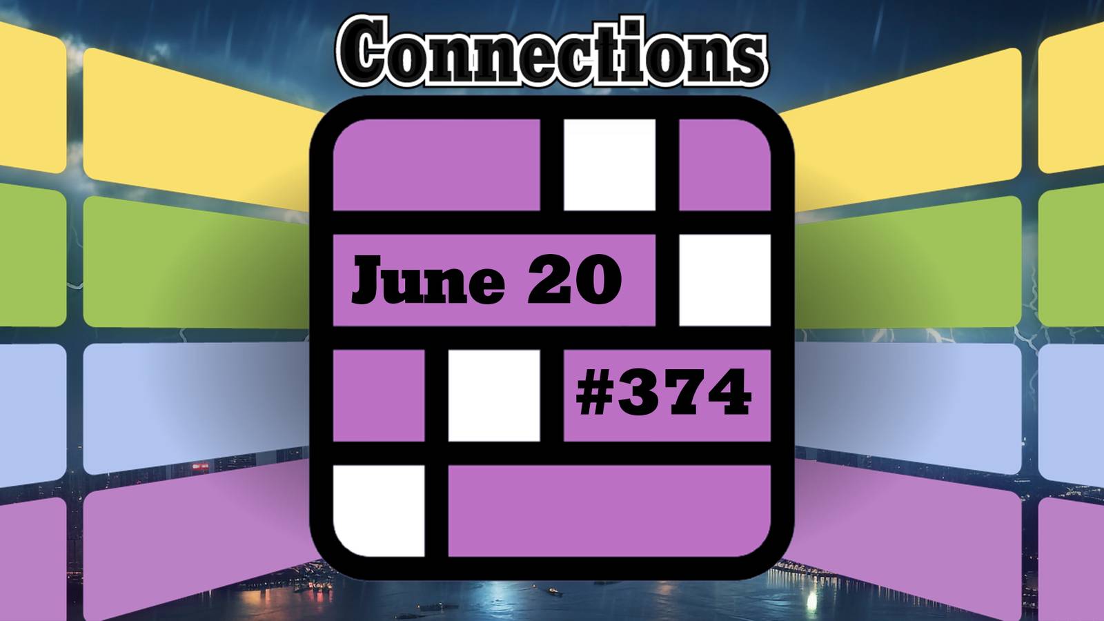 Today's Connections Hints & Answers For June 20, 2024 (Puzzle #374)