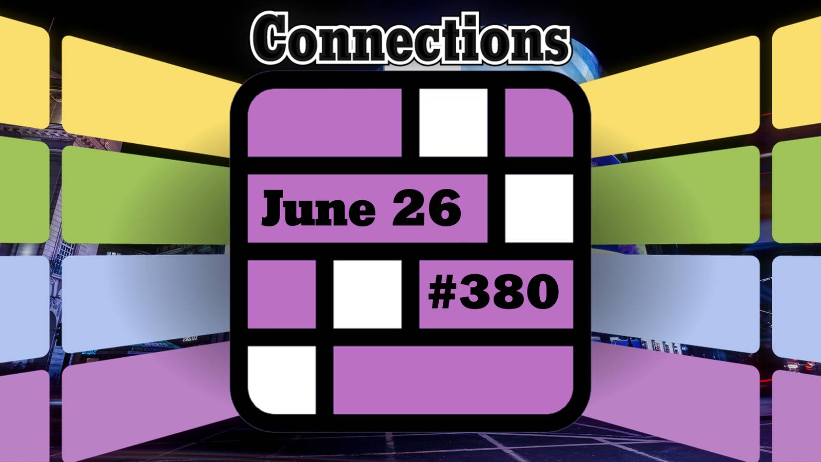 Today's Connections Hints & Answers For June 26, 2024 (Puzzle #380)