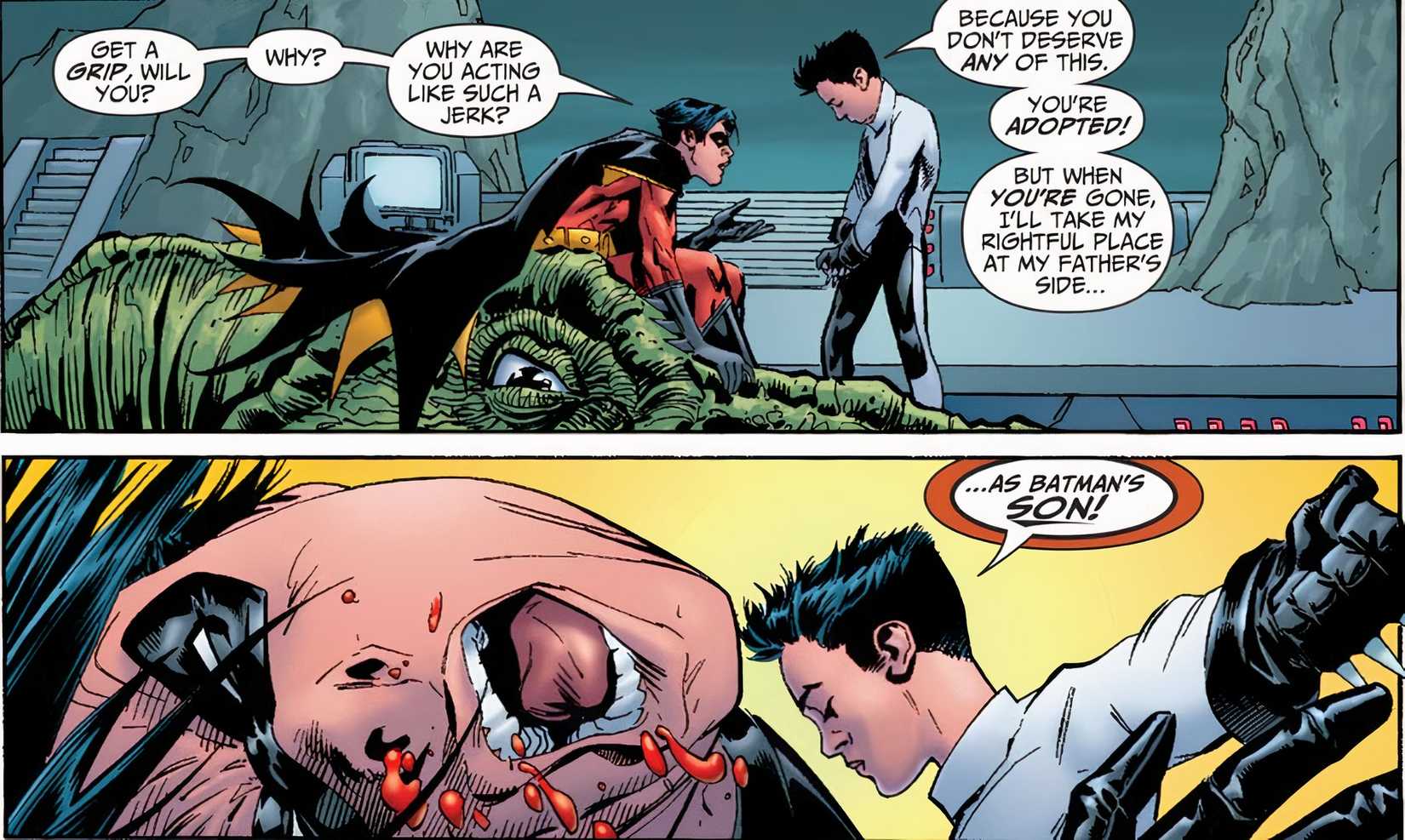 DC's Tim Drake vs. Damian Wayne Robin Rivalry Is Finally Put to Rest in ...