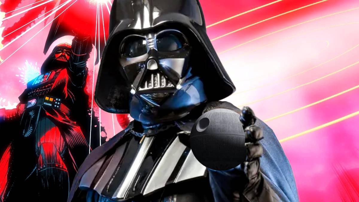 Darth Vader Unleashes His Ultimate Weapon - A Literal Handheld Death Star