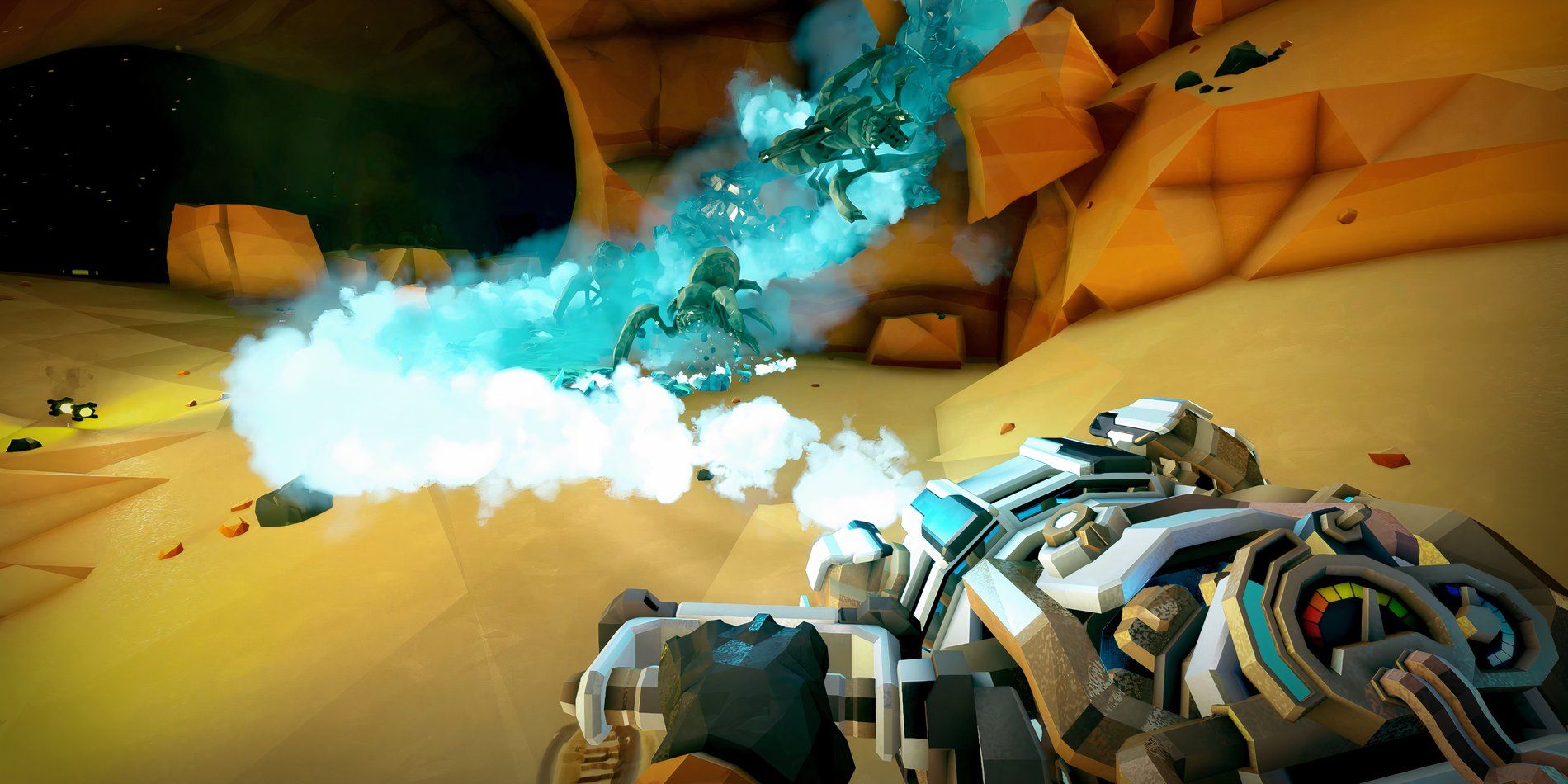 Helldivers 2 Update Mirrors Deep Rock Galactic's Cave Battles