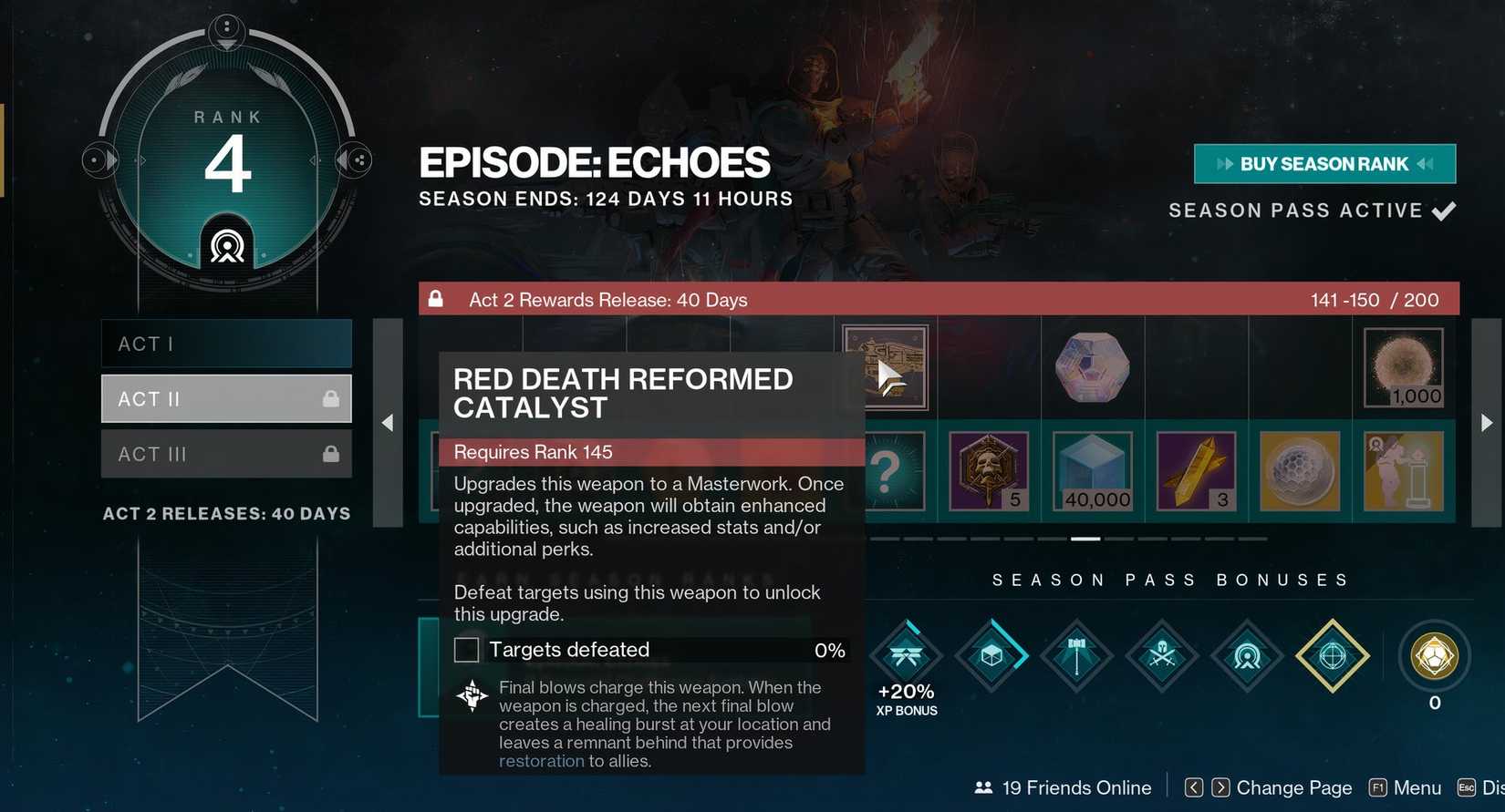 Destiny 2: Red Death Reformed (Exotic Catalyst & How To Unlock)