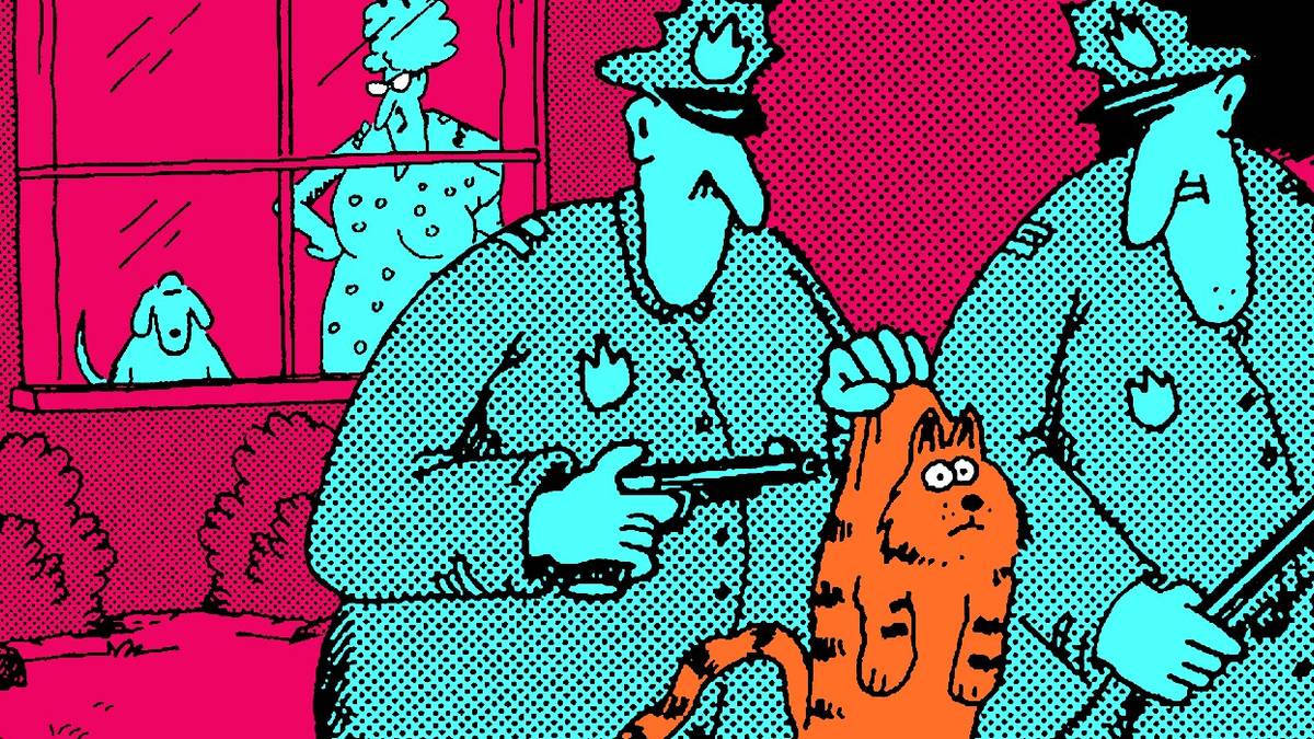 15 Far Side Comics That Prove Gary Larson Is Obsessed with Cats
