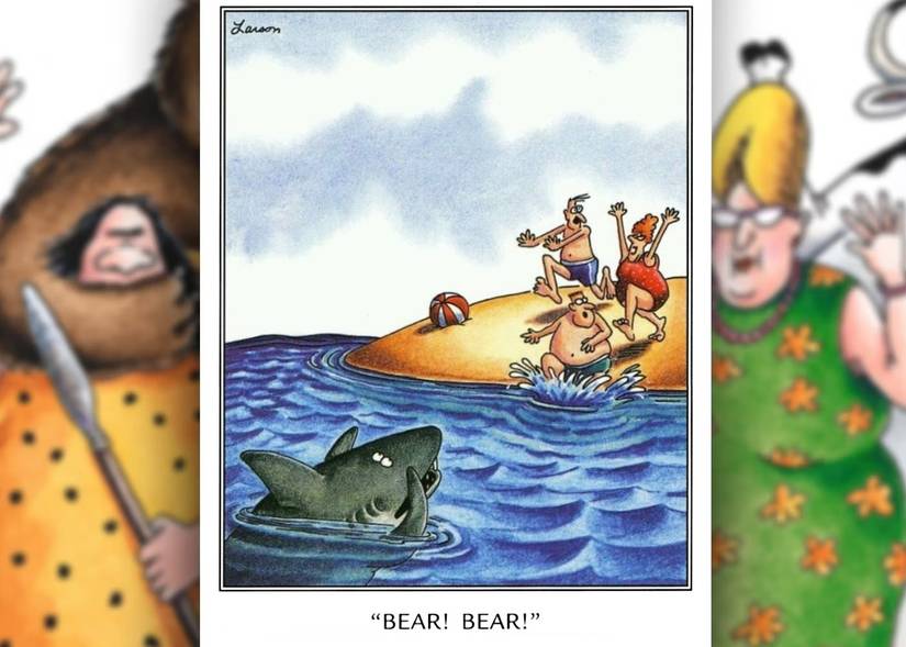Far Side's Gary Larson Rewrites the World's Most Famous Joke in These ...