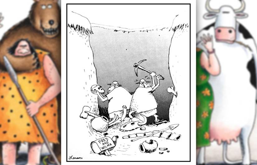 10 Funniest Far Side Comics That Somehow Found the Funny Side of Fossils