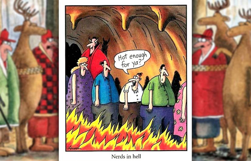 10 Funniest Far Side Comics That Prove Gary Larson Is Obsessed with Nerds