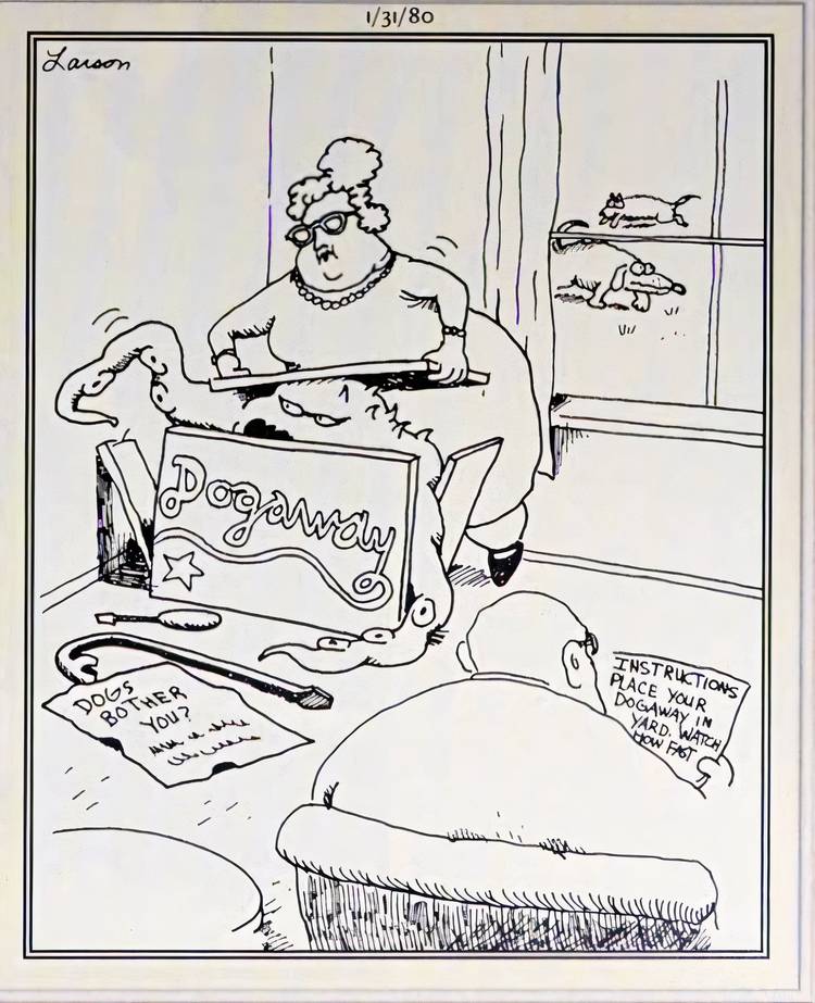 12 Far Side Comics From 1980 That Make Readers Go "What-the?"
