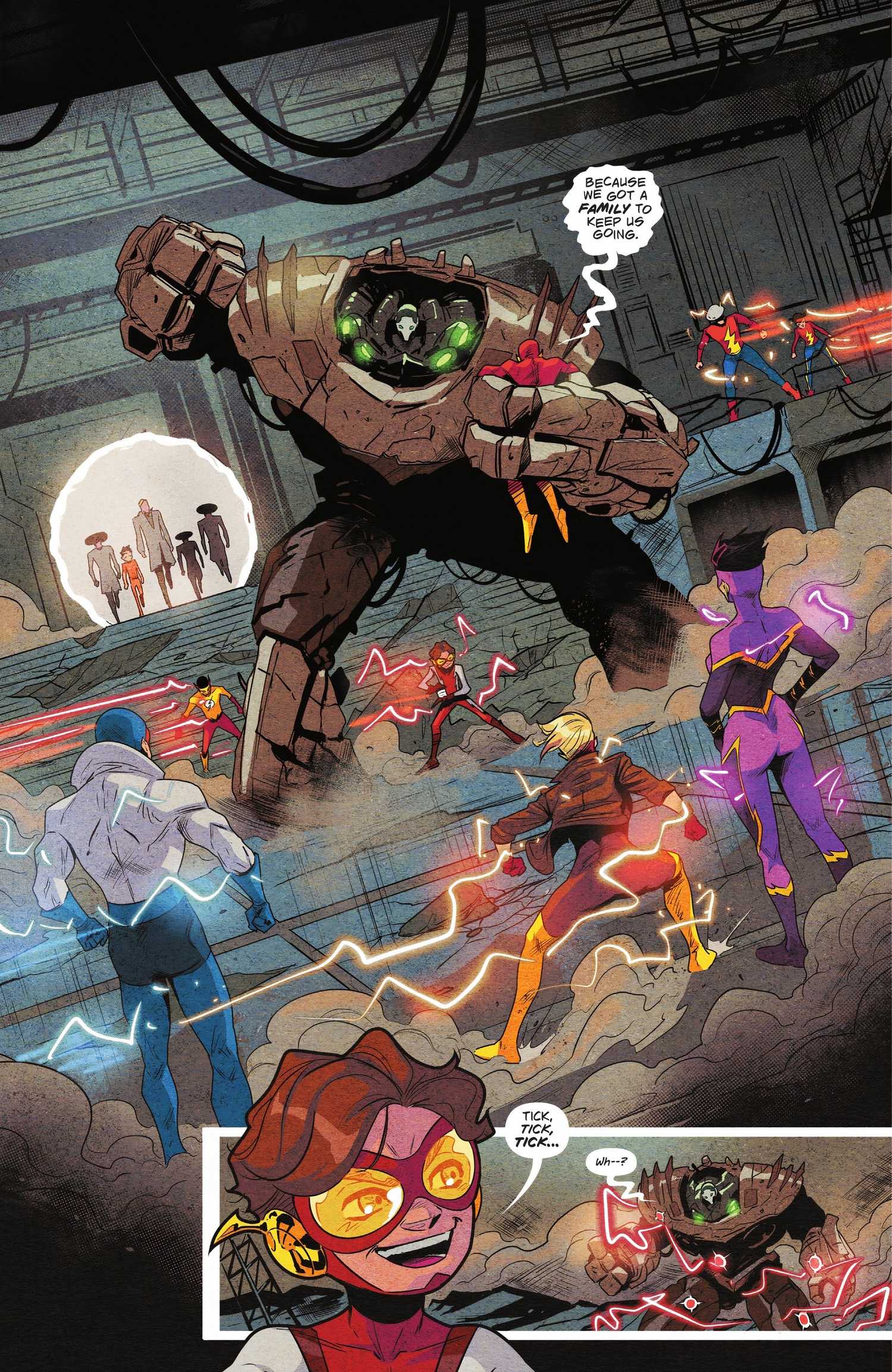 DC's Flash Family Shows Its Full Force in 1 Epic Page - But They're ...