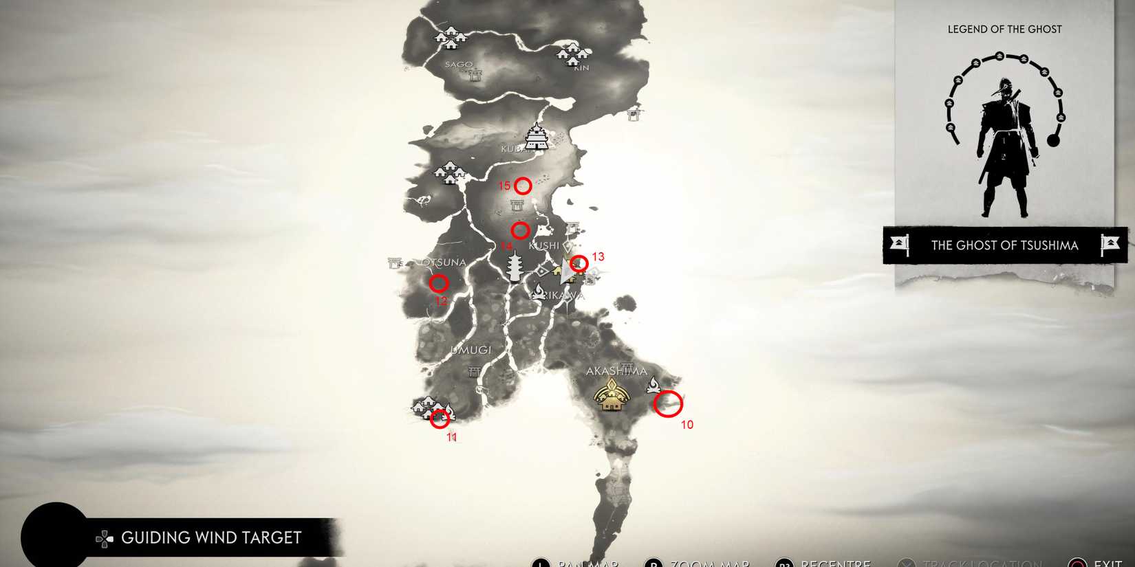 Ghost of Tsushima: All Hot Spring Locations