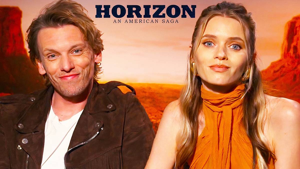 Horizon: An American Saga's Abbey Lee & Jamie Campbell Bower Tease Ties ...