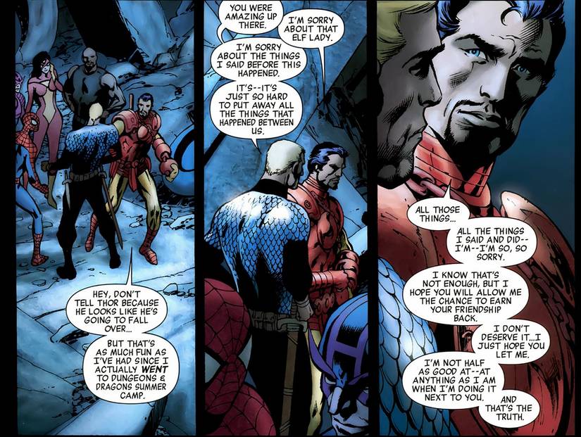How Iron Man Finally Apologized to Captain America for Civil War ...