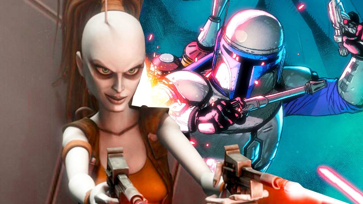 Jango Fett vs Aura Sing Gives New Meaning to Boba Fett's Clone Wars Mentor