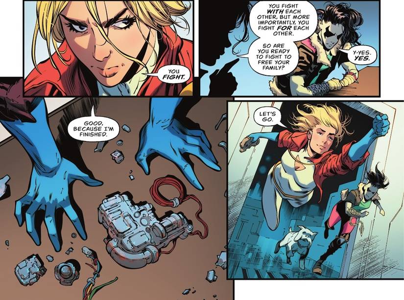 Lobo's Daughter Totally Rejects Her Father with 1 Perfect Superman ...