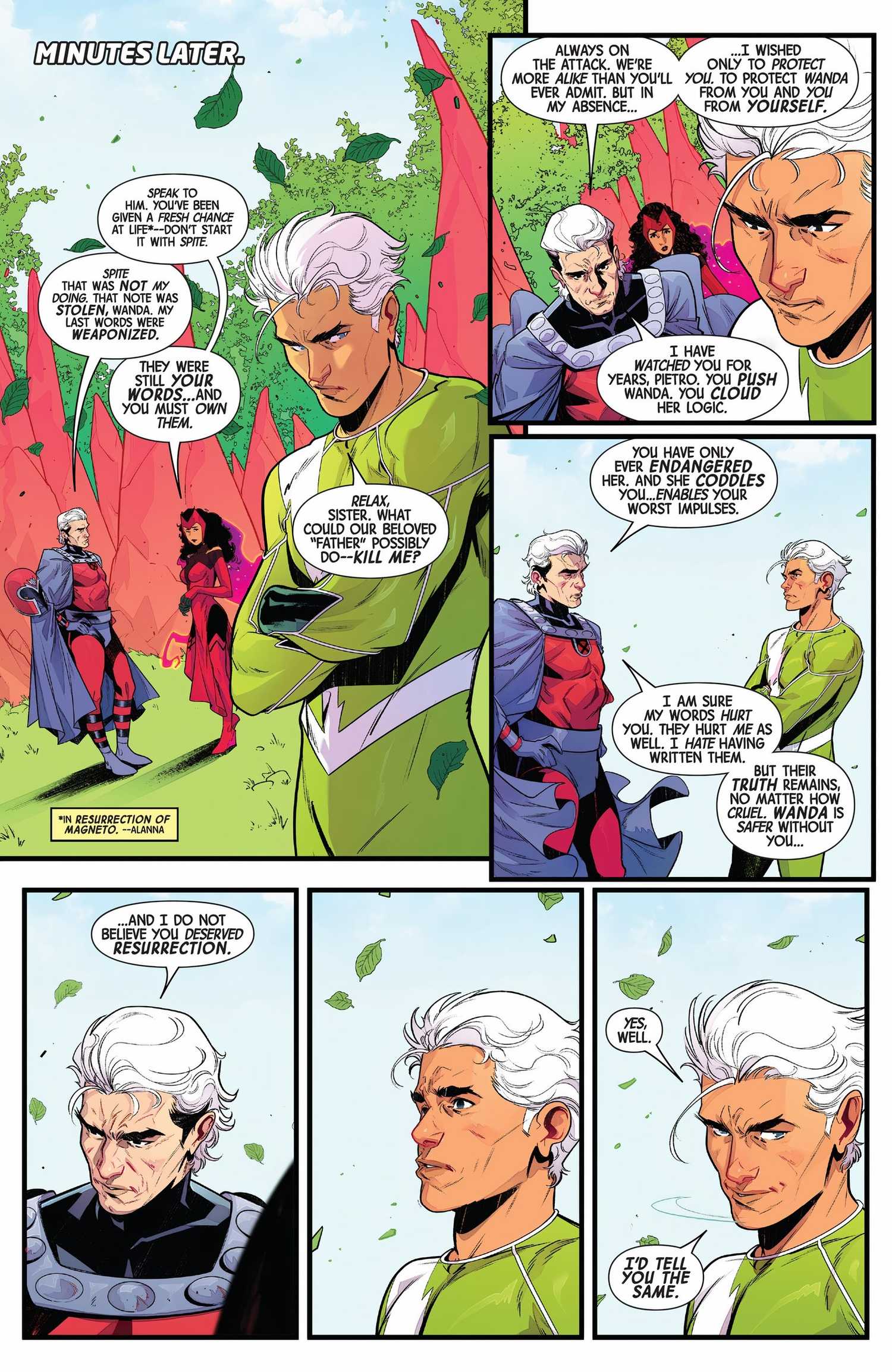 Magneto Reveals the Scarlet Witch's Greatest Enemy (& It's Heartbreaking)