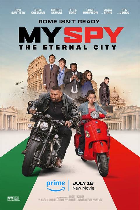 My Spy: The Eternal City's Dave Bautista & Chloe Coleman On More Stunts ...