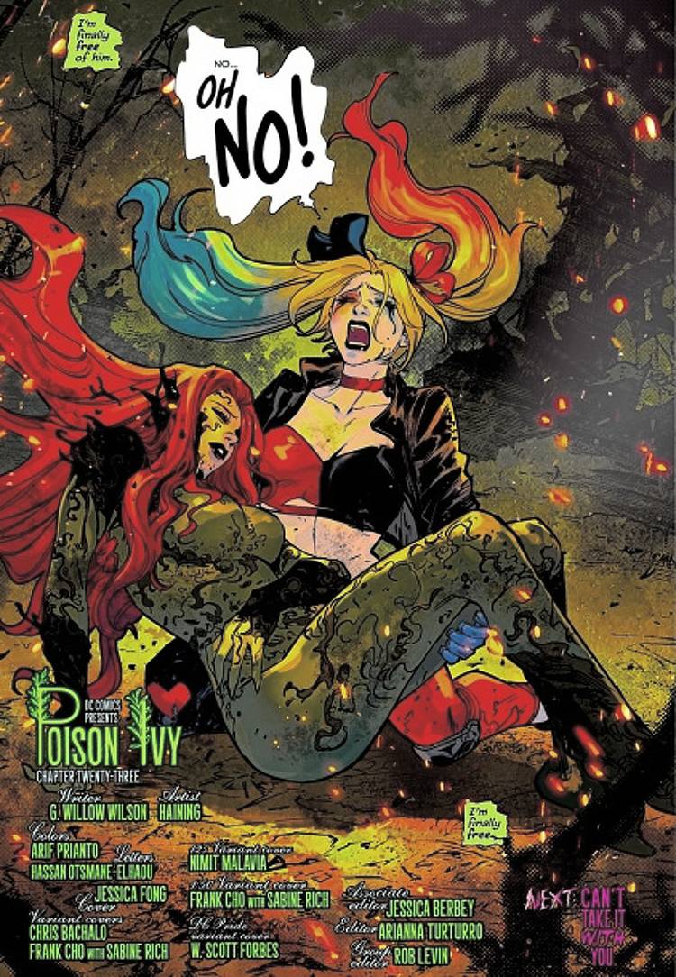 Poison Ivy's Official Death Scene Will Destroy Every Harlivy Fan ...