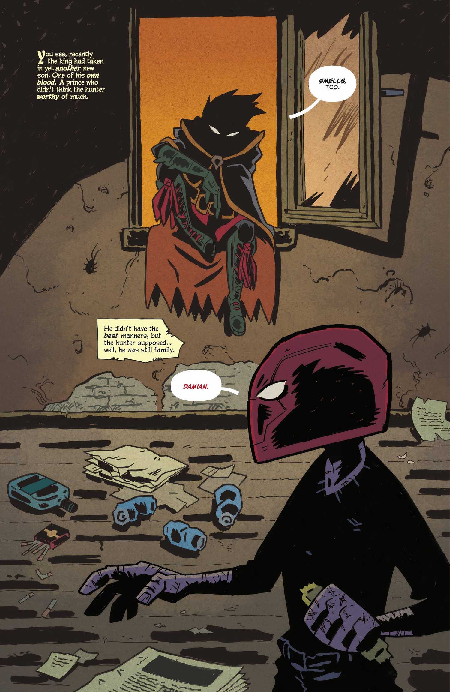 Red Hood & Damian Wayne's Robin Just Got Their Perfect Team Name ...