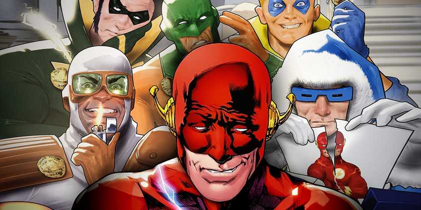 Absolute Flash's Design Is Officially Revealed, Reimagining Wally West ...