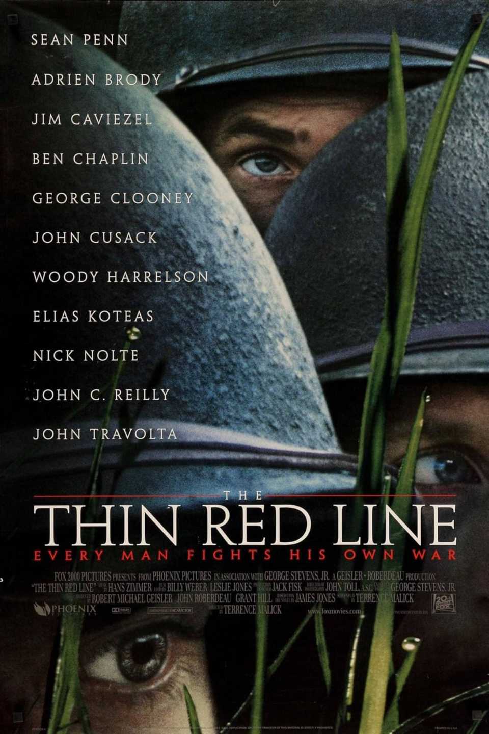 The Thin Red Line: 1998 WWII Film Becomes Global Streaming Sensation