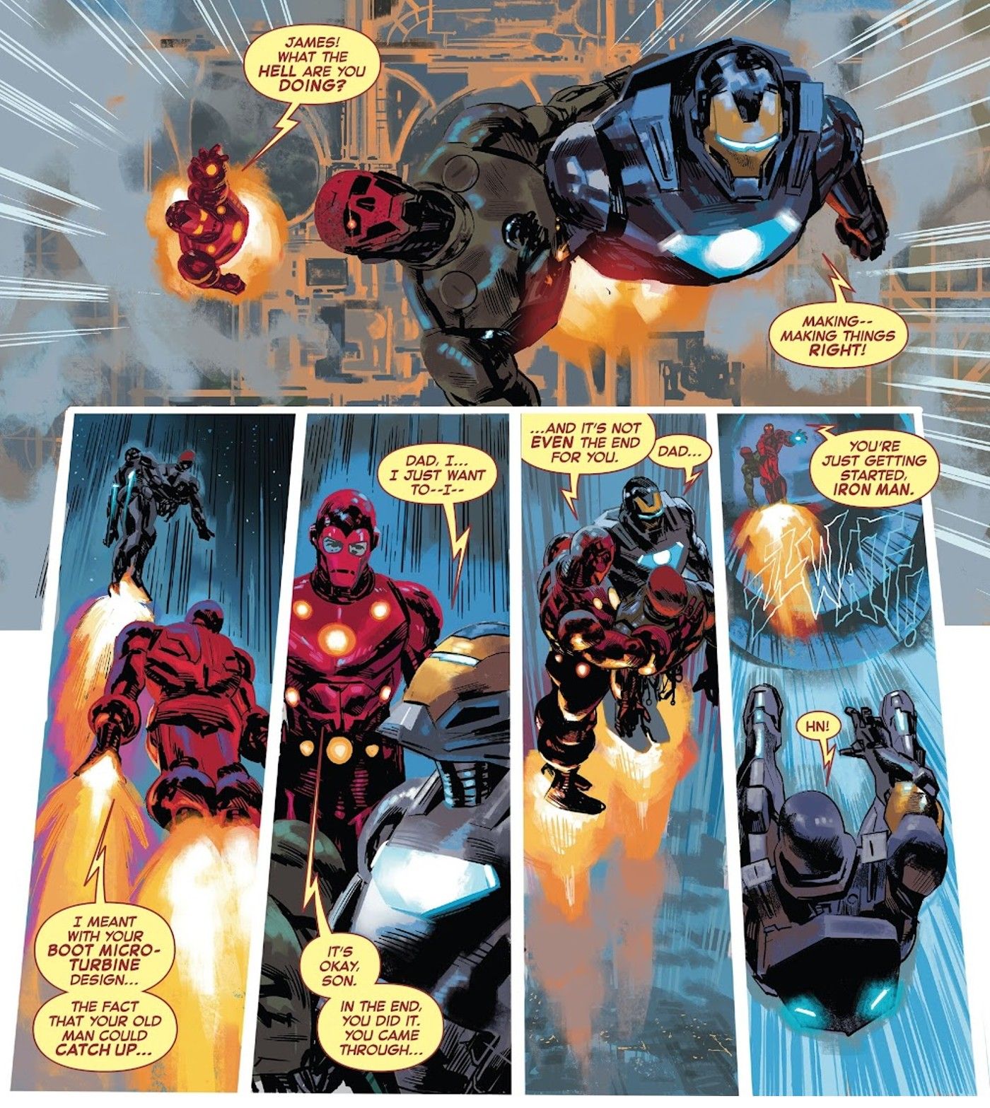 Tony Stark Names [SPOILER] the New Iron Man, Officially Passing on His ...