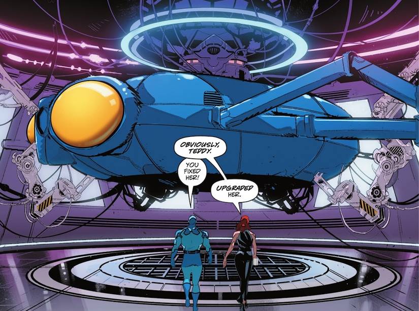 Blue Beetle's Flying Ship THE BUG Gets a Much-Needed New Update in DC Lore