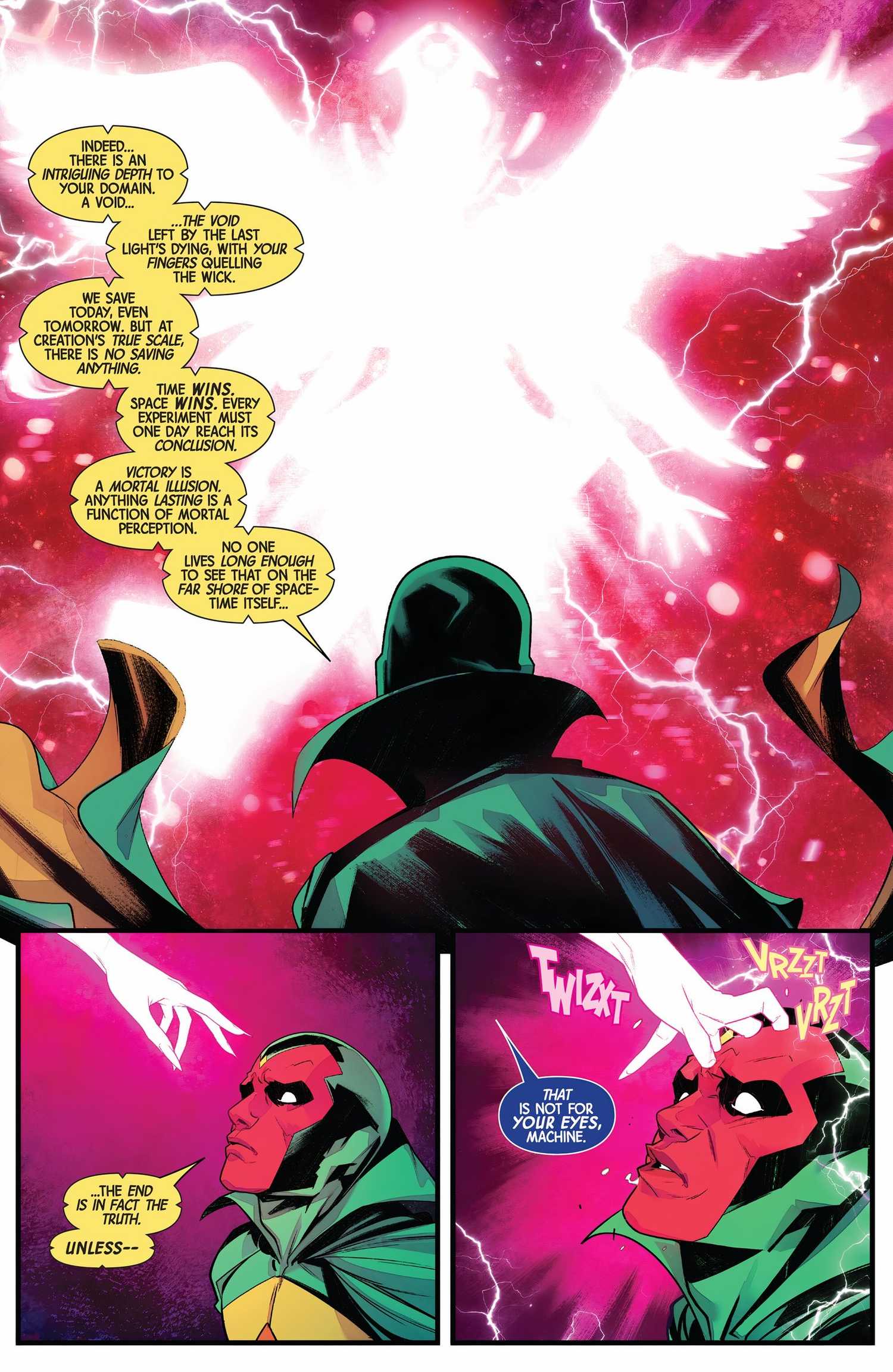 Vision Reveals His Family Secretly Makes Him "Immortal"