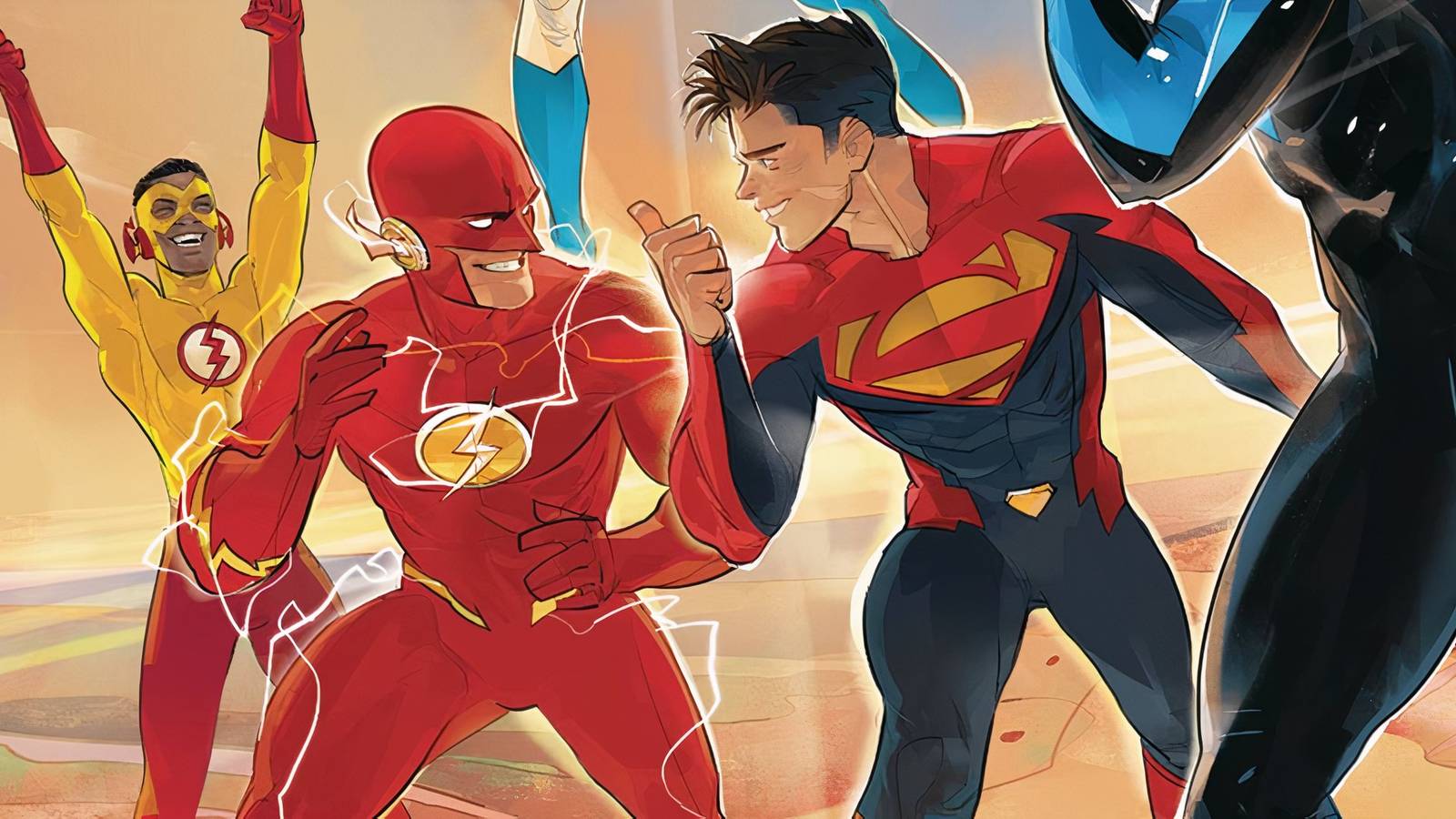 Classic Superman vs. Flash Race Gets the Perfect Next Gen Update in New Art