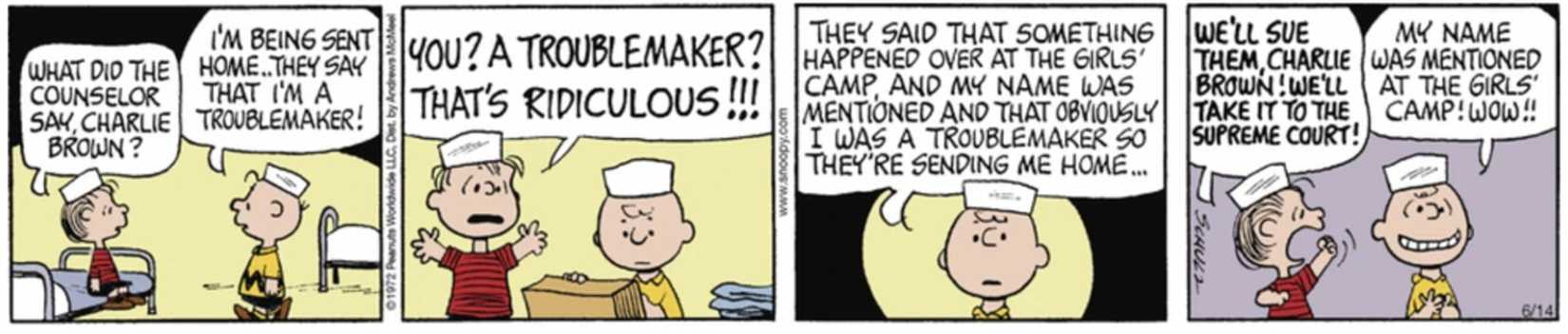 10 Funniest Peanuts Comics That Will Make You Nostalgic for Summer Camp