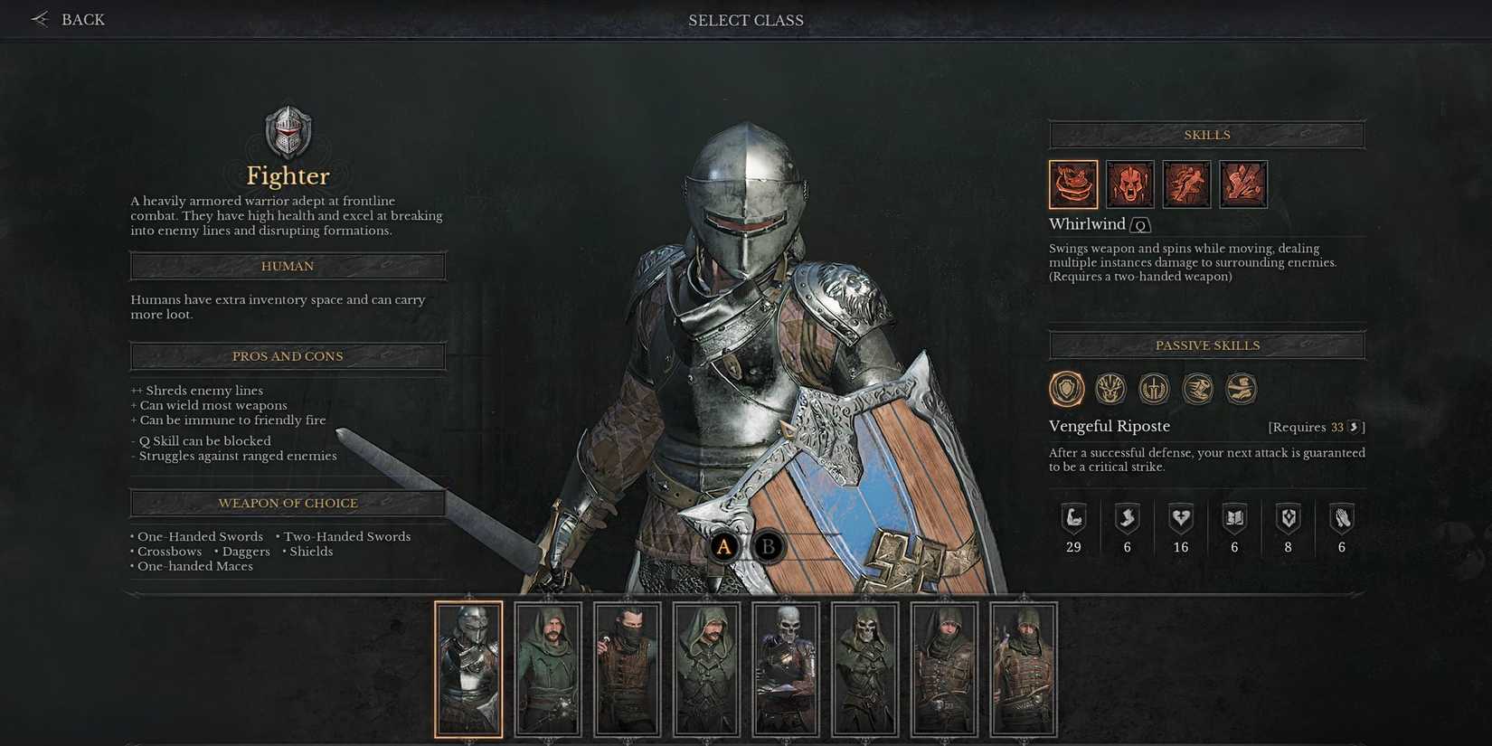 Every Dungeonborne Class, Ranked