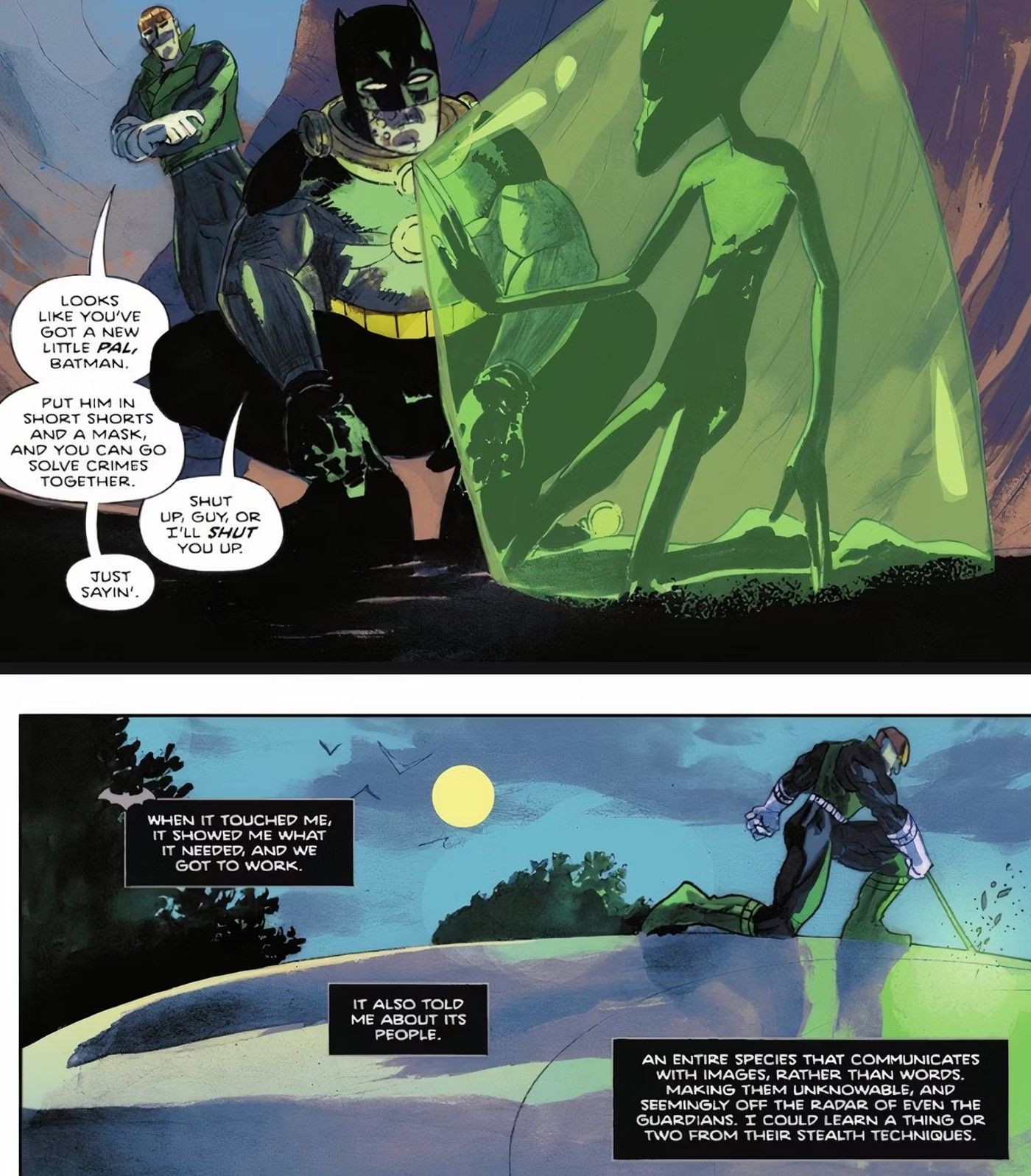 DC Teases the Weirdest Robin Yet - a Literal Alien