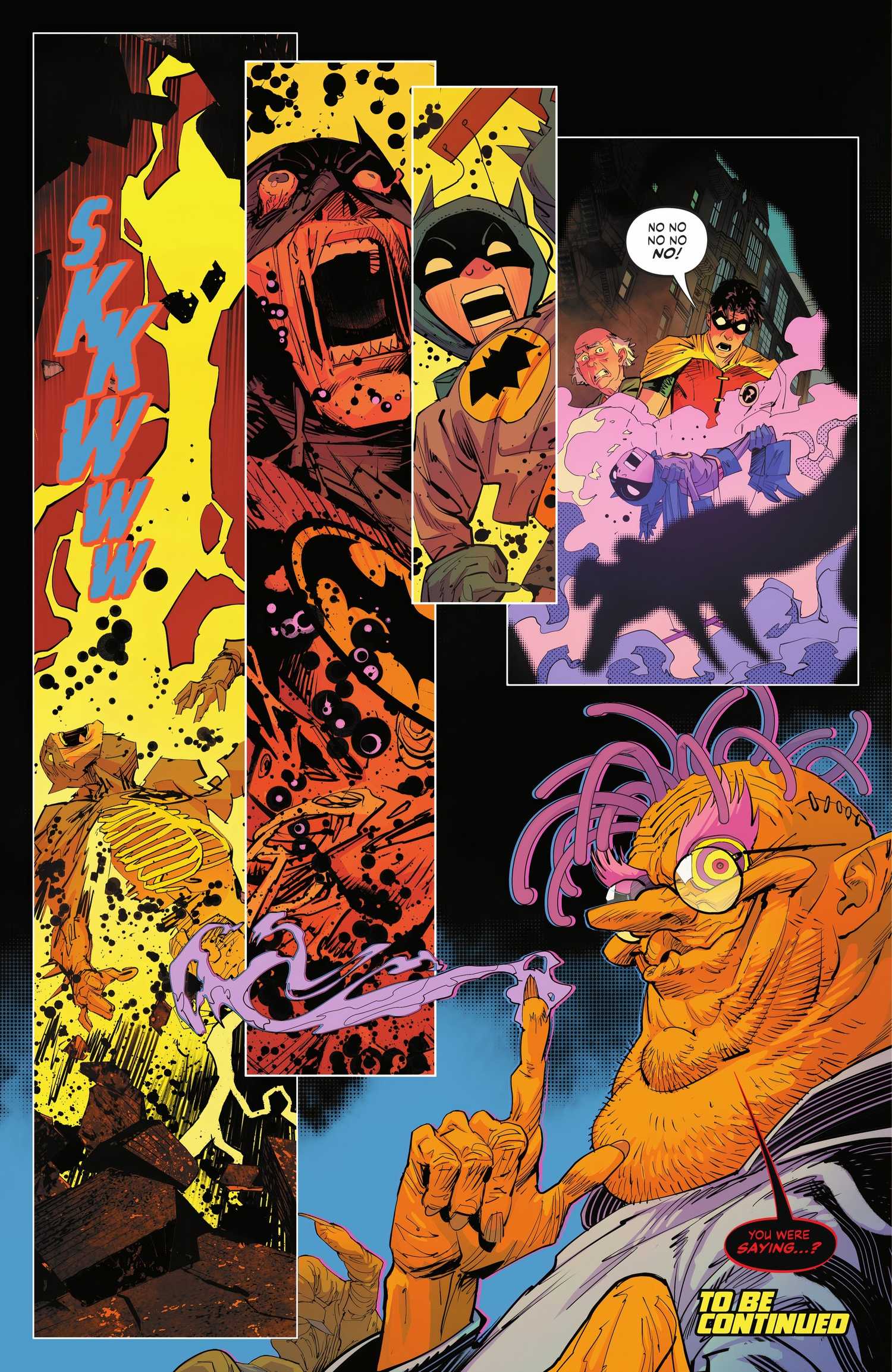 This Half-Human Batman Transformation Takes Body Horror to the Next Level