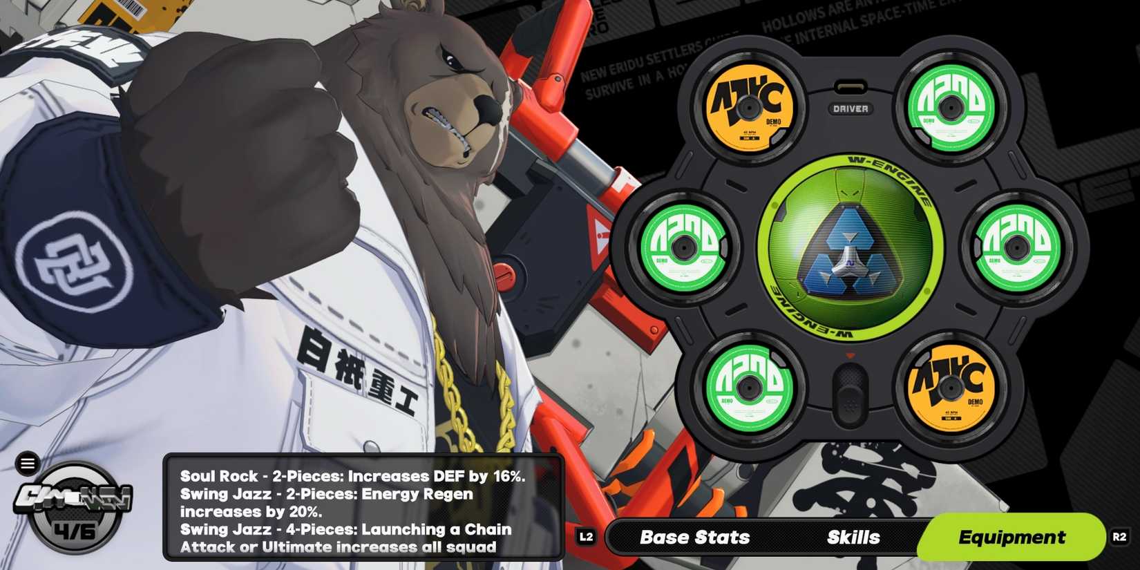 Zenless Zone Zero: Best Ben Build (W-Engine, Teams, Drive Discs)