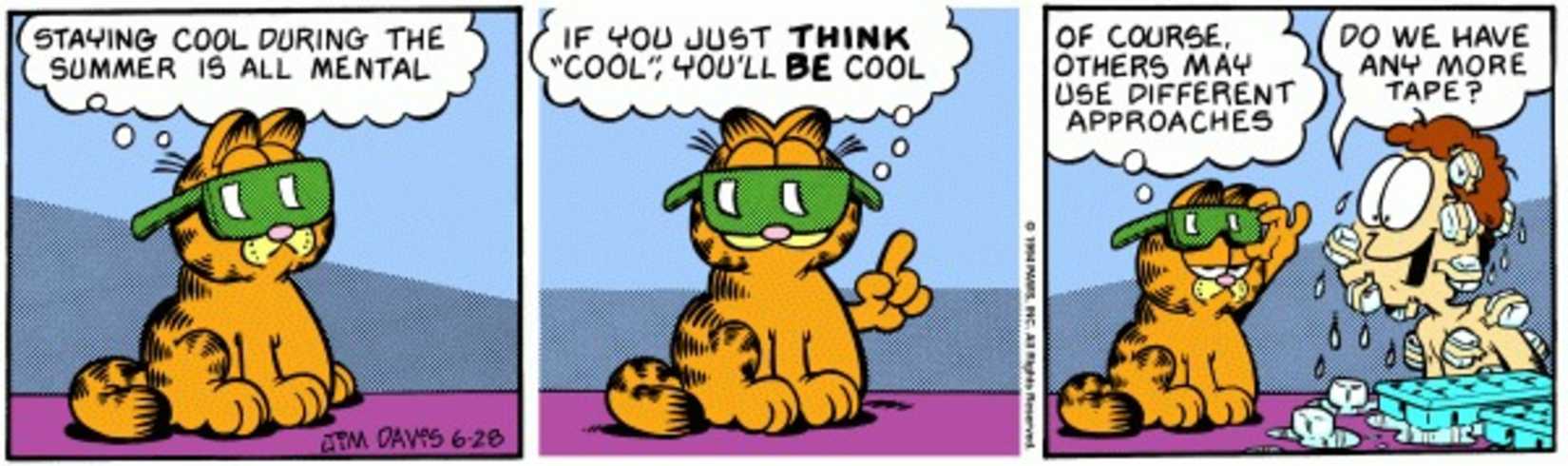 Garfield's 10 Best Comics About The Summer