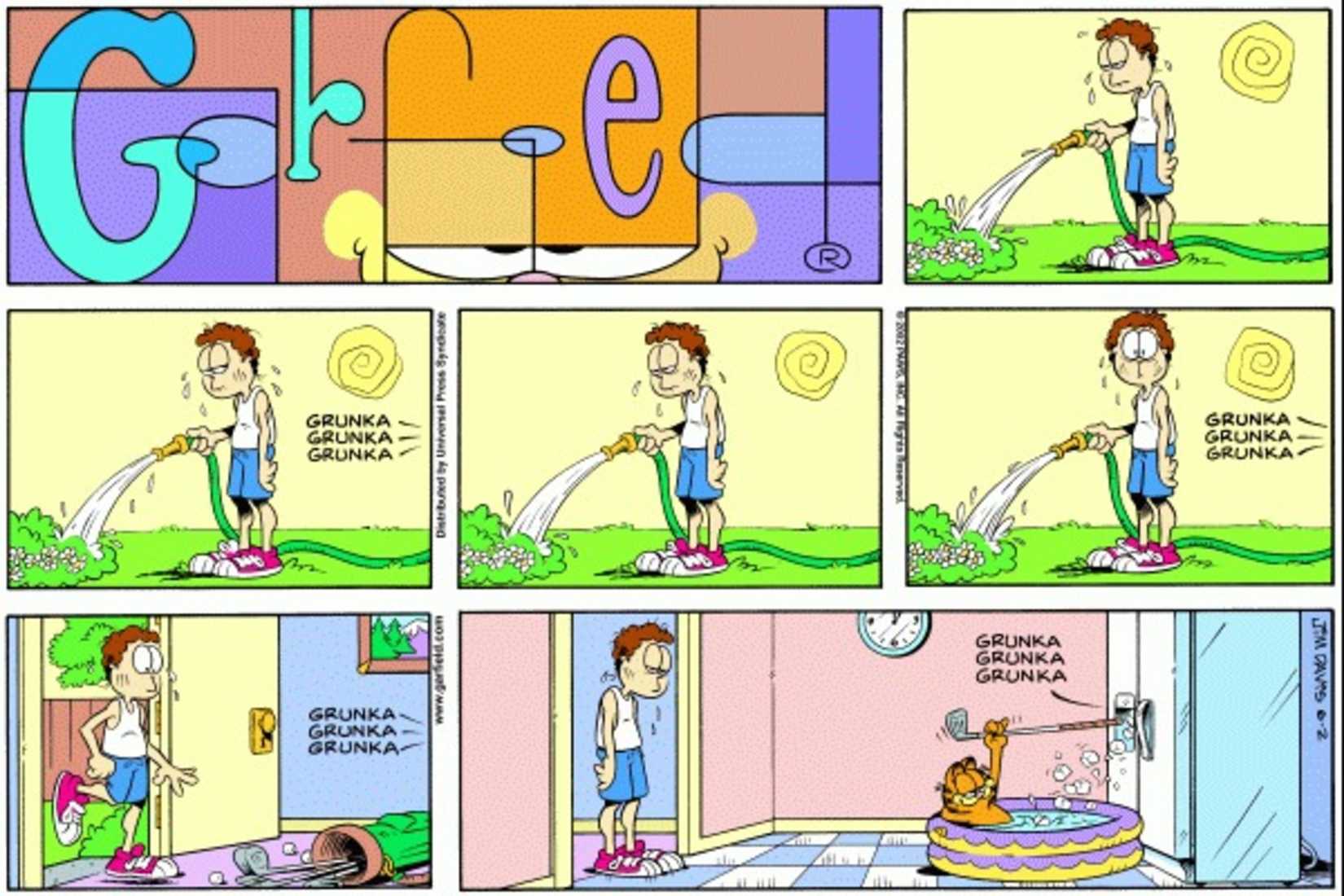 Garfield's 10 Best Comics About The Summer
