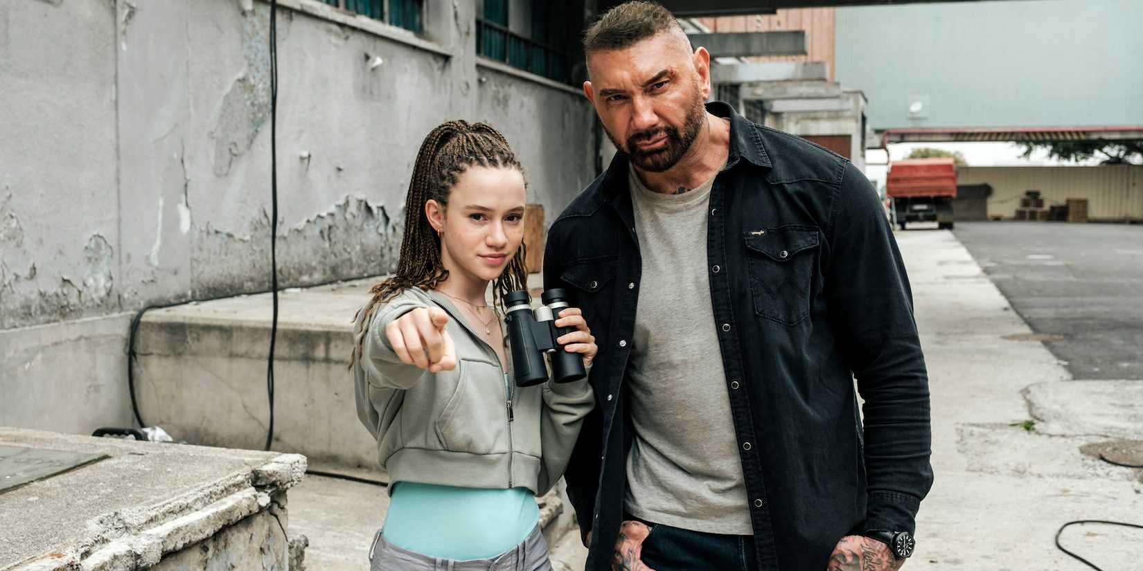 My Spy: The Eternal City's Dave Bautista & Chloe Coleman On More Stunts ...