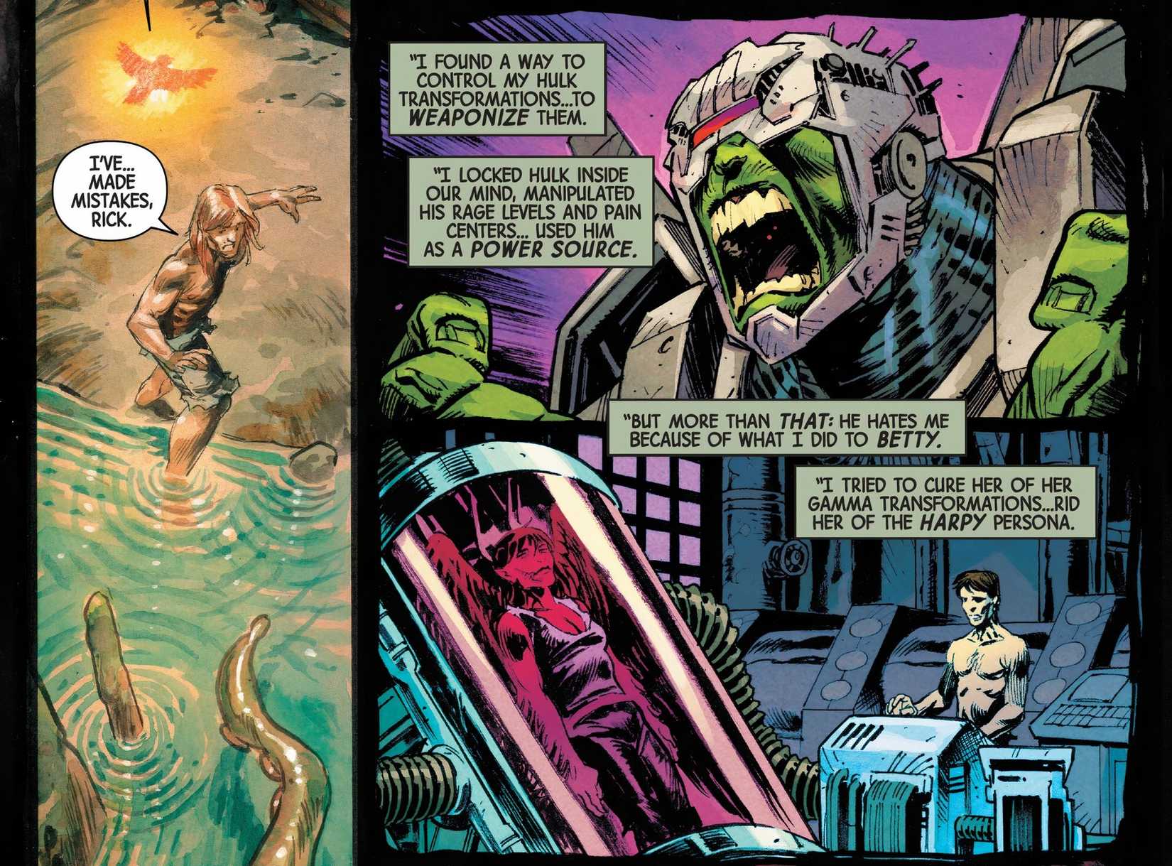 Being The Hulk Is Literally Hell, And His Own Mind Proves It
