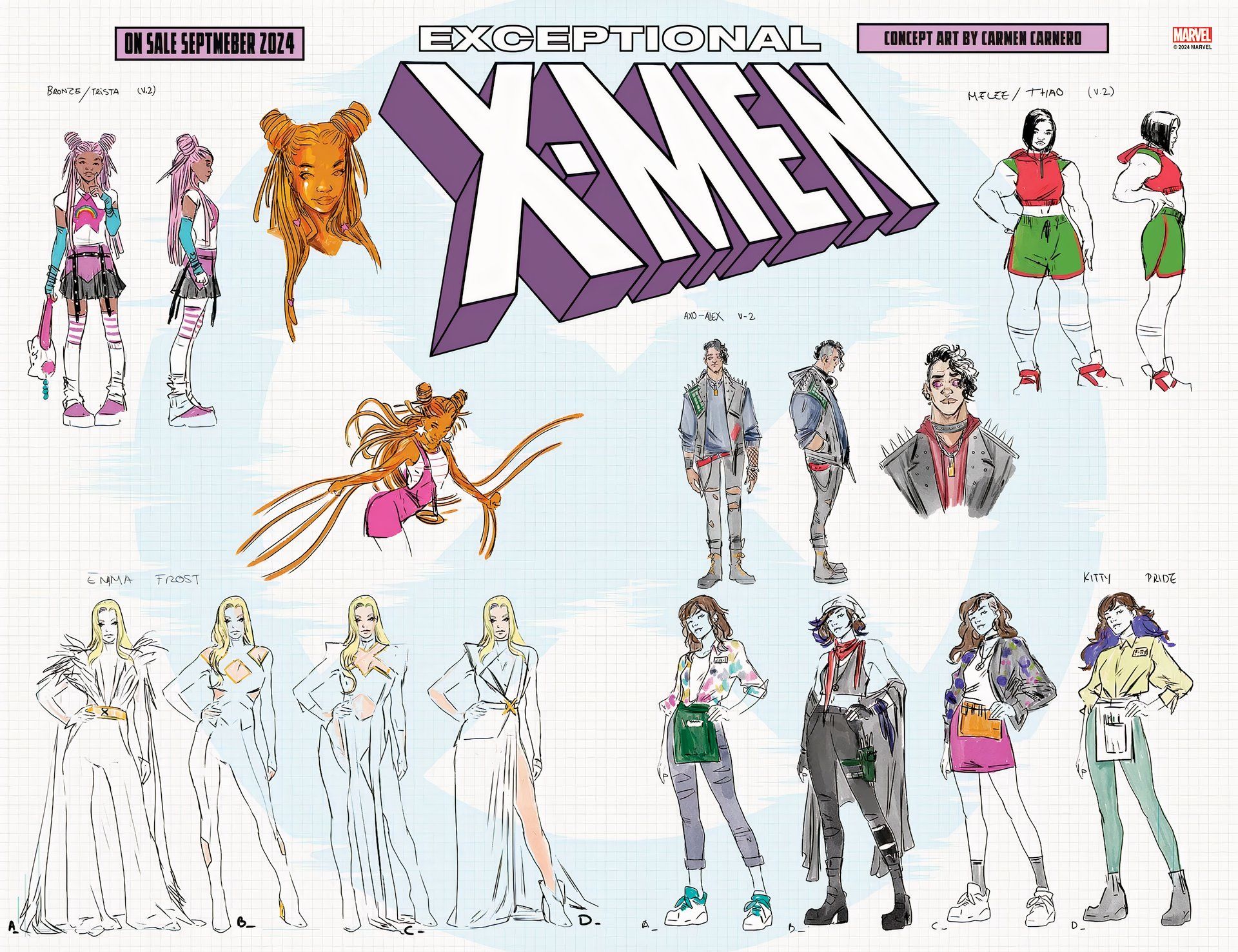 How To Draw X Men Characters