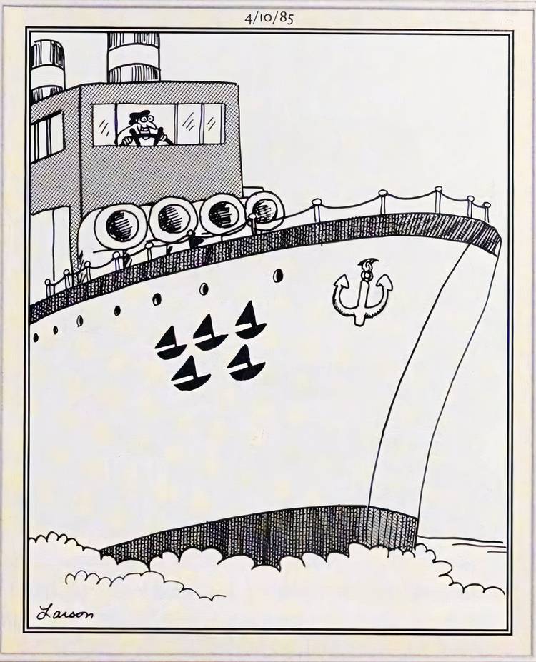 This Dark Recurring Far Side Joke Charts How Gary Larson's Humor ...