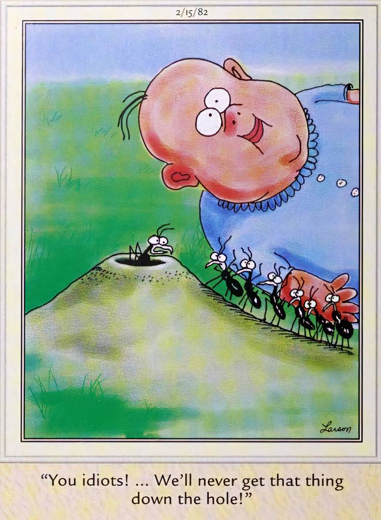 12 Far Side Comics From 1982 That Make Readers Go "What The?"
