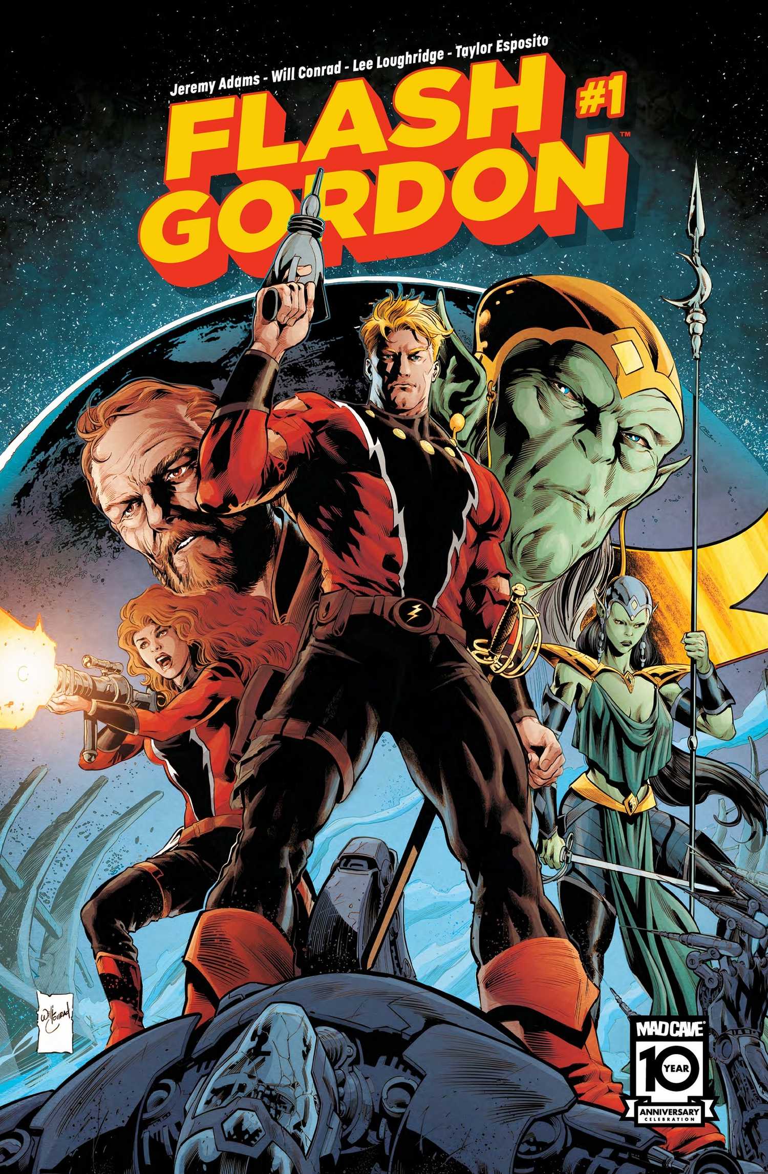Flash Gordon #1 Is the Fun-Packed Fresh Start the Ultimate Space ...