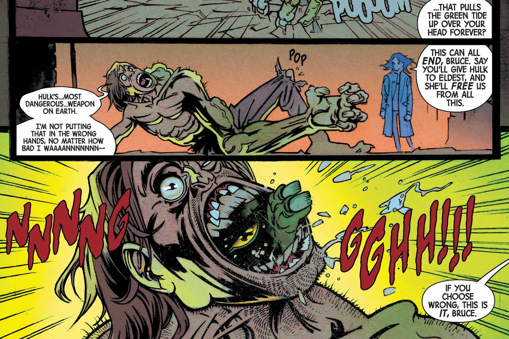 Hulk's Gross New Transformation Will Change How You See His Strength Level