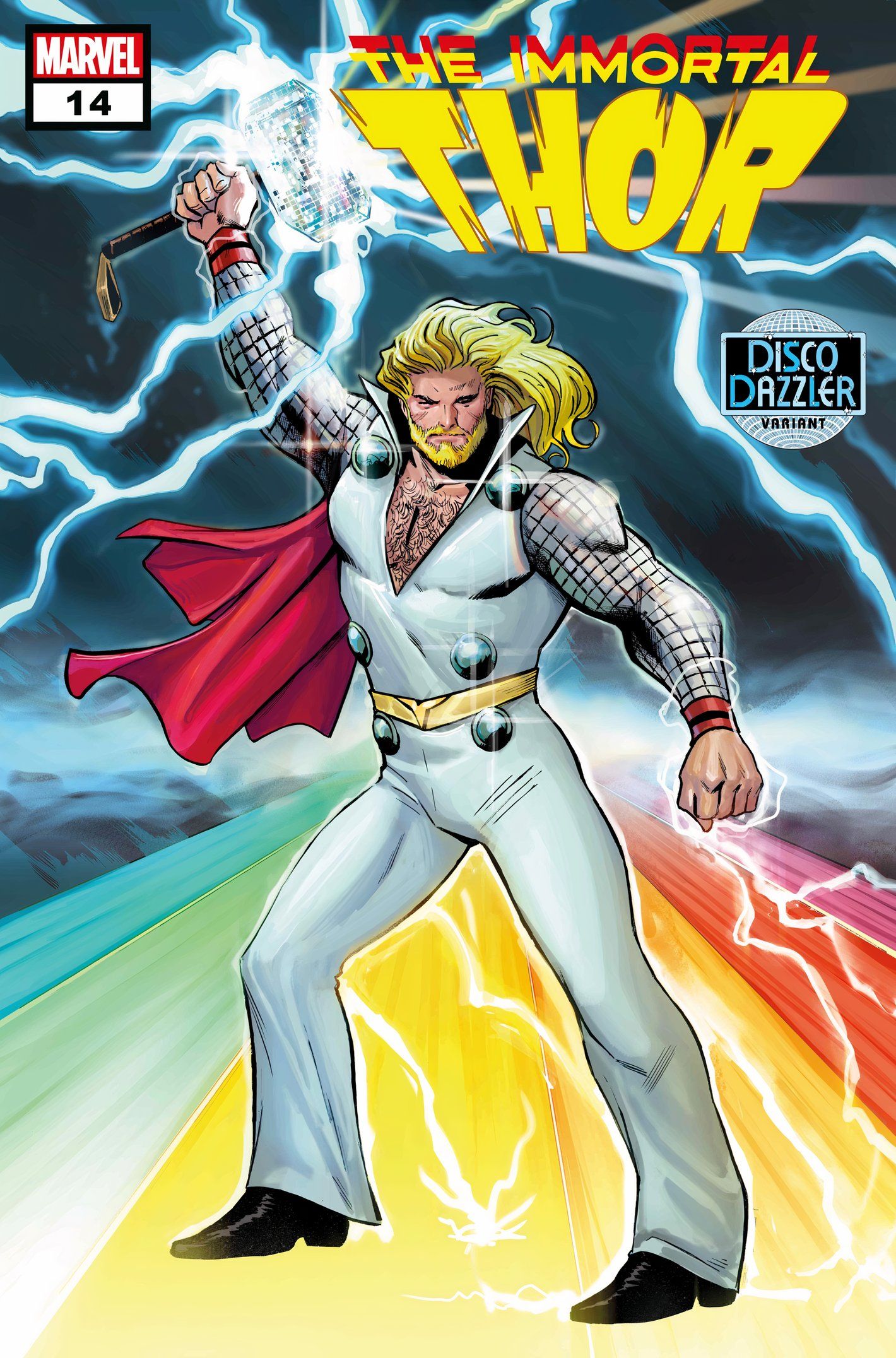 Thor's New 70s-Inspired Costume Gives Mjolnir a Redesign It's Ludicrous ...