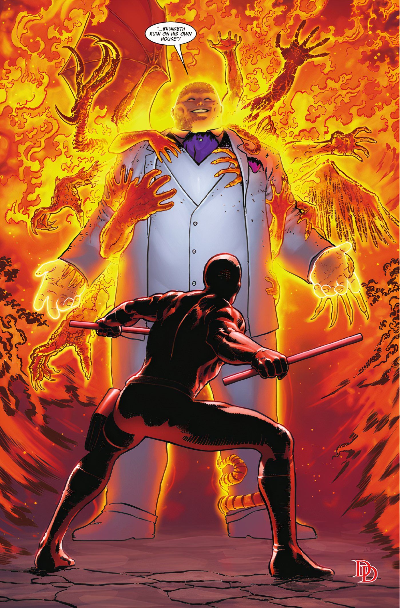 Kingpin's New Fire Powers Make Him the Perfect Demonic Opposite of ...