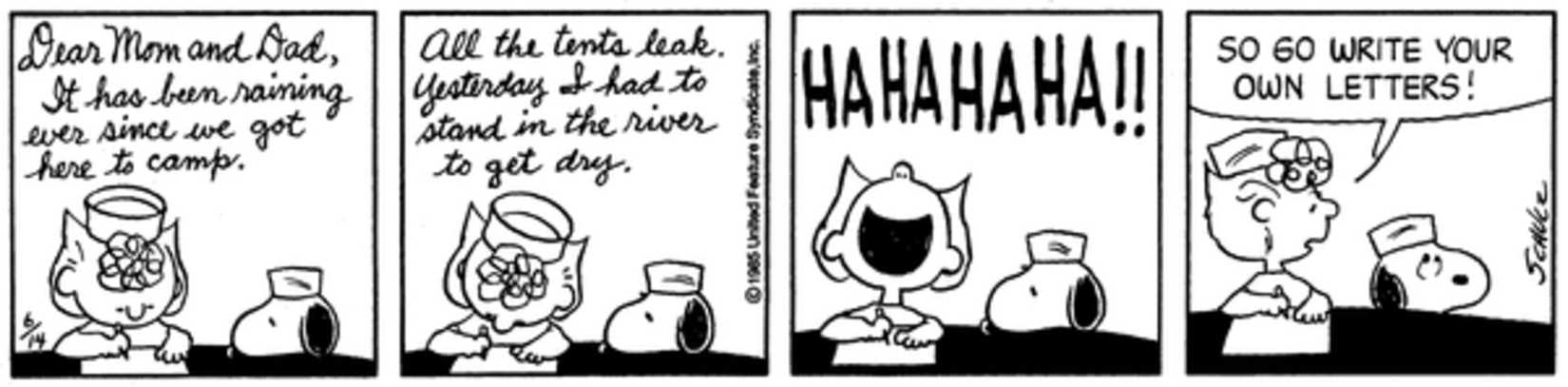 10 Funniest Peanuts Comics That Will Make You Nostalgic for Summer Camp