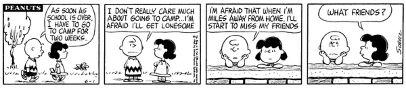 10 Funniest Peanuts Comics That Will Make You Nostalgic for Summer Camp