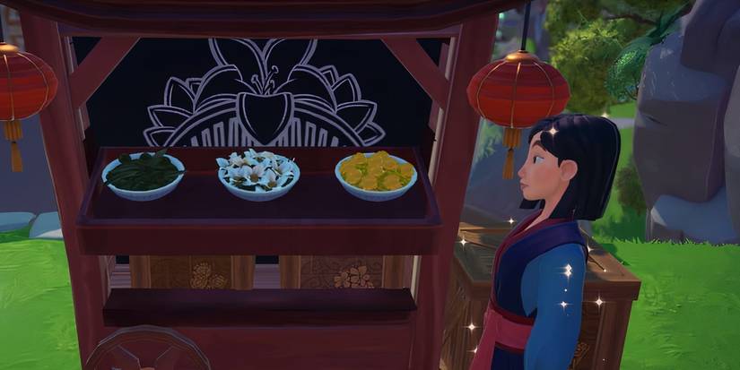 How To Unlock Mulan’s Tea Stall In Disney Dreamlight Valley